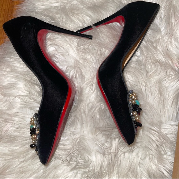 Christian Louboutin | Shoes | Christian Louboutin Diva Cora 0 Velvetgg ...